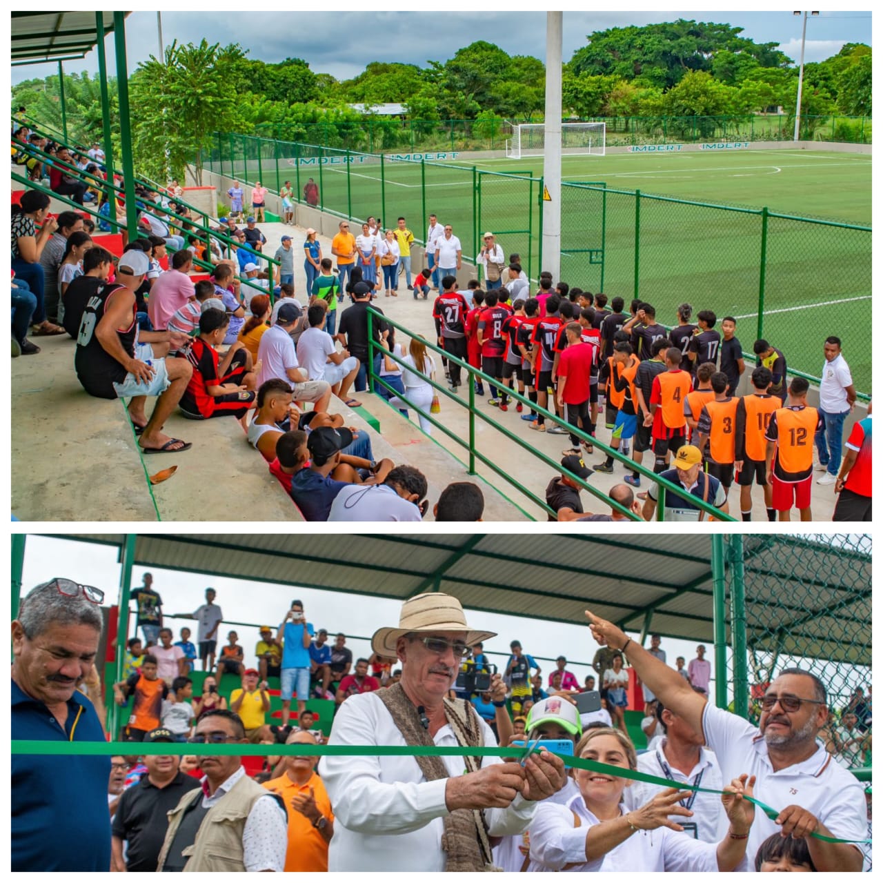 Alcaldía de Turbaco inaugura Estadio de Fútbol Jaime Bateman Cayón ...